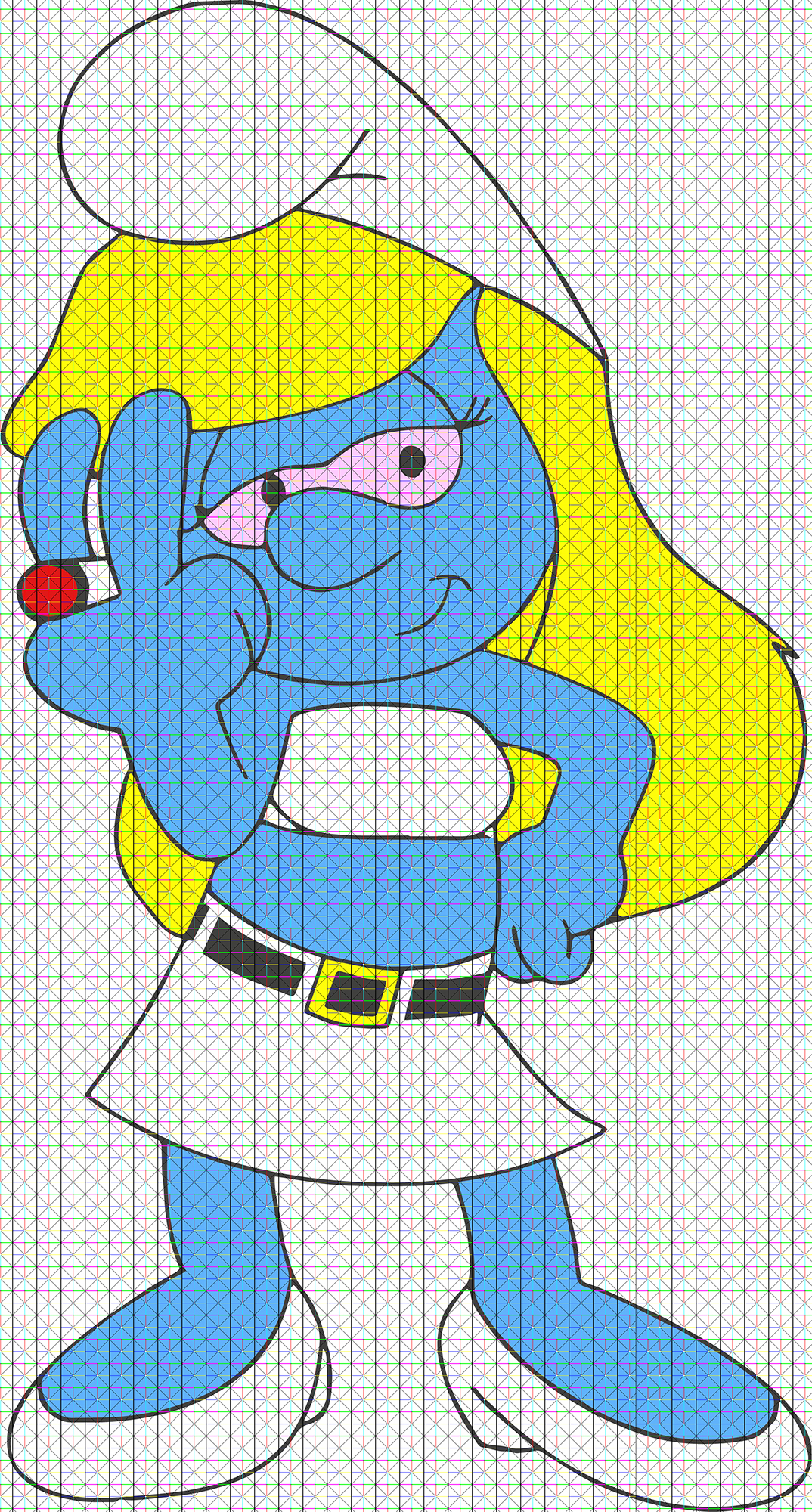 Smurfette Smoking | Kustom Kreations